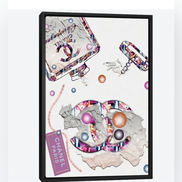 CHANEL | Accents | Chanel 1x17 Wall Art | Poshmark